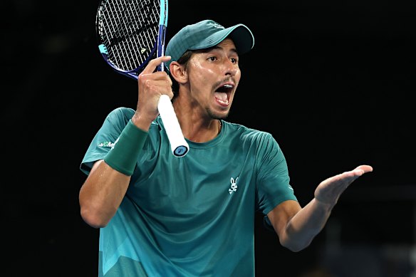 Australian Open 2026 day two: Alex de Minaur v Mackenzie McDonald ...