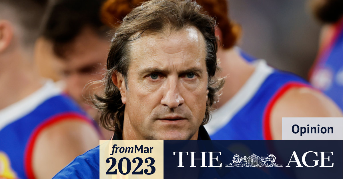AFL 2023: Luke Beveridge is steering Western Bulldogs off course