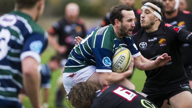Gungahlin Eagles have five players carded in 25-24 loss to Uni-Norths