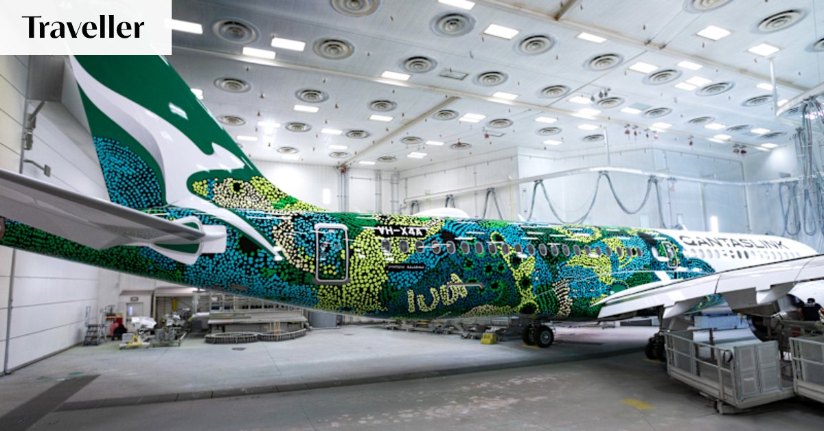 Qantas unveils first Airbus A220