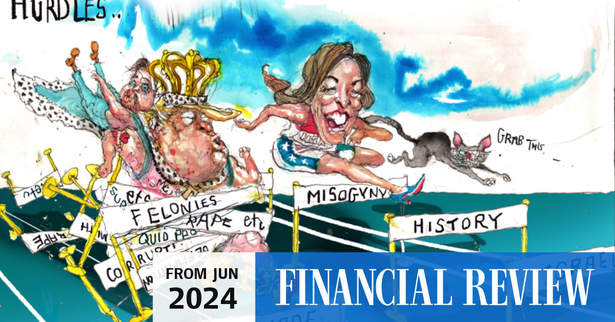 David Rowe cartoons for the Australian Financial Review July 2024