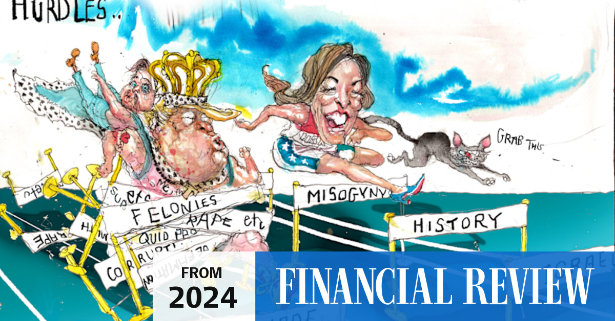 David Rowe cartoons for the Australian Financial Review July 2024
