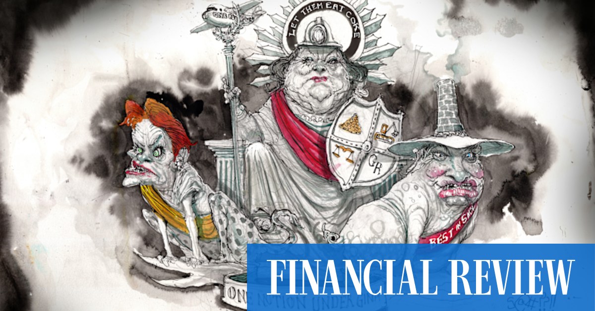 David Rowe cartoons for the Australian Financial Review June 2026