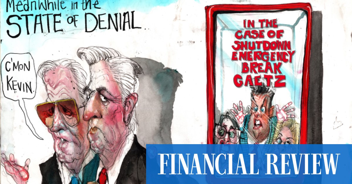 David Rowe cartoons for the Australian Financial Review September 2023