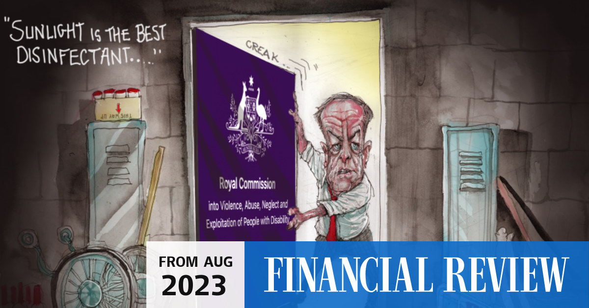 David Rowe cartoons for the Australian Financial Review 2023