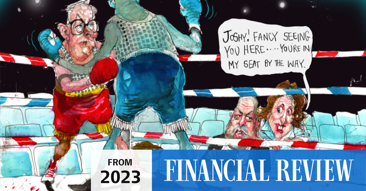David Rowe cartoons for the Australian Financial Review October 2023