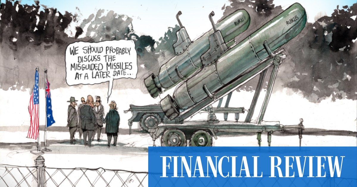 David Rowe cartoons June 2023 for the Australian Financial Review