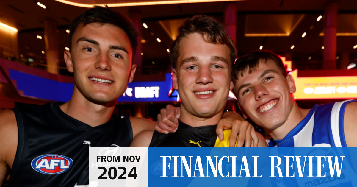 AFL draft: Five graphs that tell you about its history