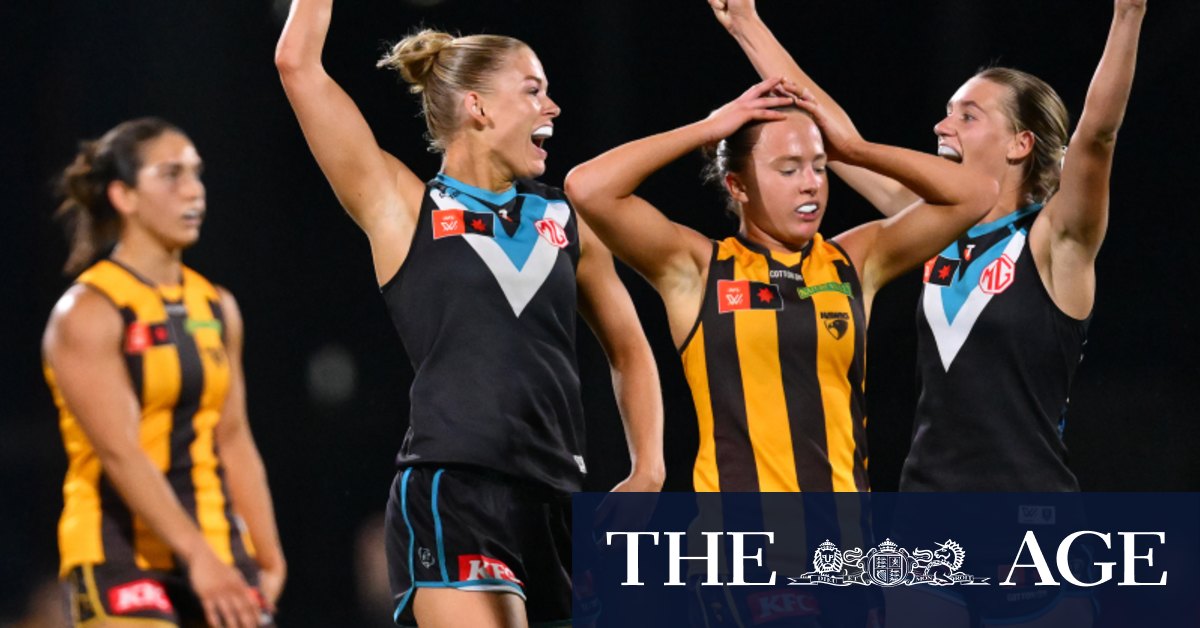 AFLW finals 2024: ‘It’s insane’: Power stun wasteful Hawks to win a ...