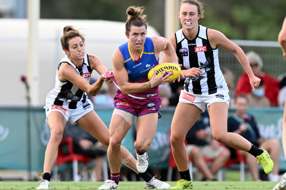 AFLW: Brisbane Lions too strong for Collingwood Magpies, Geelong Cats ...