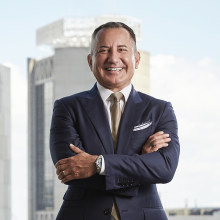 George Frazis becomes the Madonna of banking