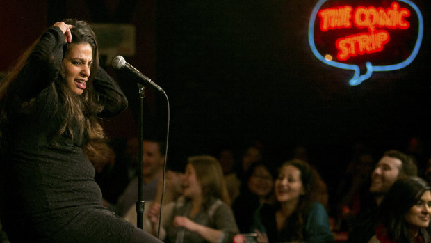 Maysoon, the sit-down standup comedian, aims to hit the small screen