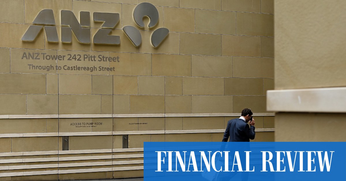 ANZ chief risk and compliance executives Guy Boyd and Jason Humphrey ...