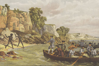 Captain Cook's landing in Australia and the shot that rang through history