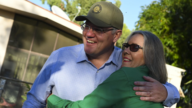 PM's emotional return to Queensland farm