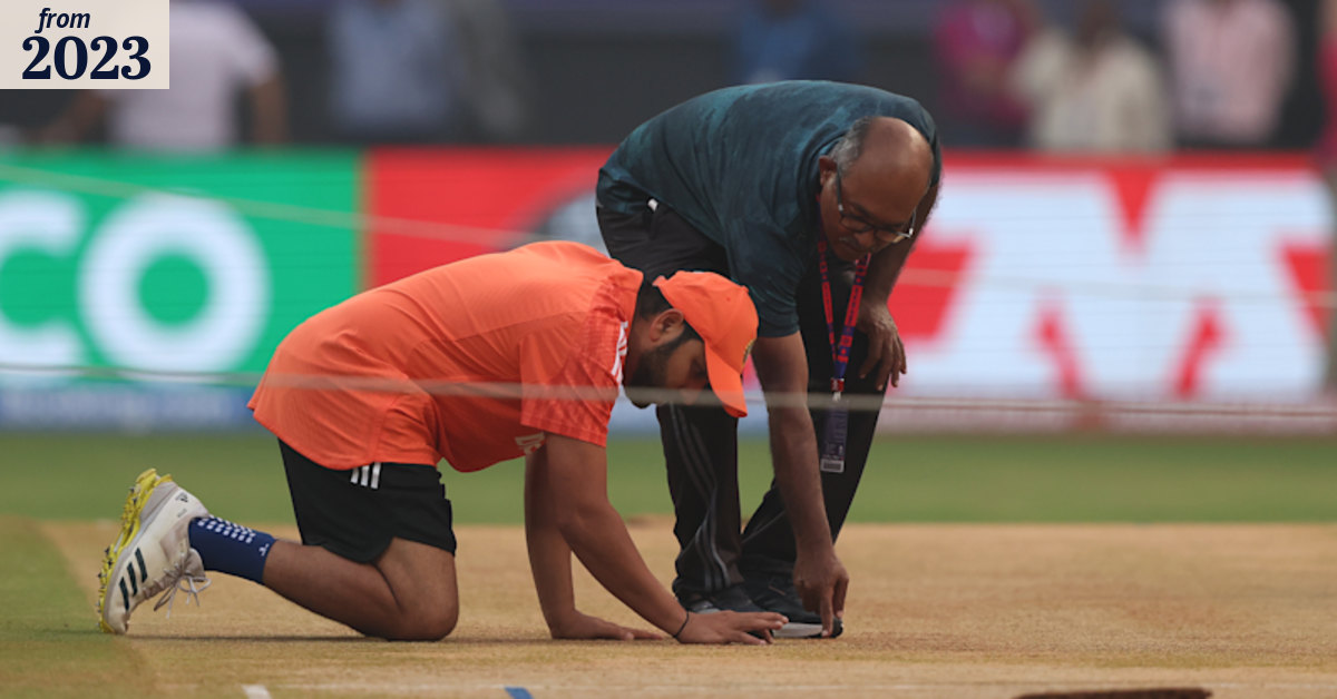 Cricket World Cup 2023: India accused of changing pitch for semi-final ...