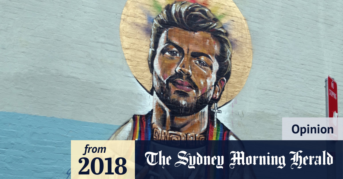 George Michael mural divides community