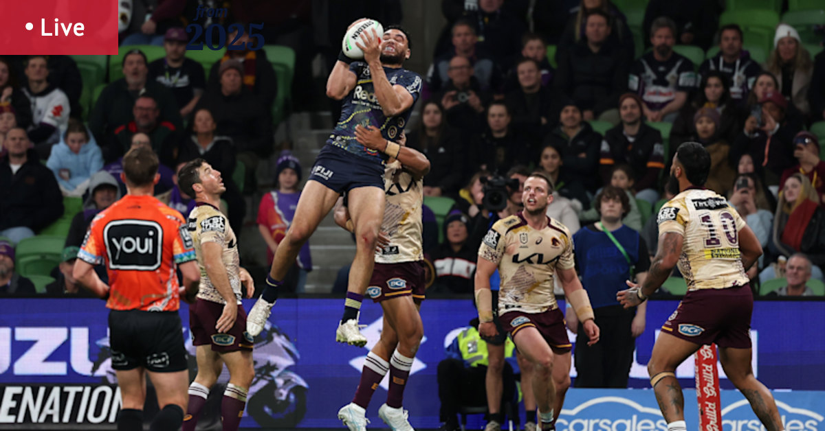 NRL 2025 round 23: Melbourne Storm v Brisbane Broncos scores, odds, how ...