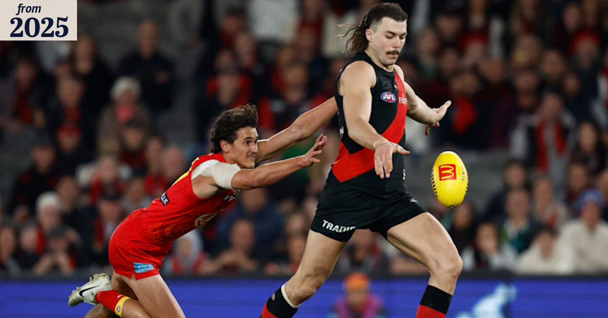AFL 2025: Essendon Bombers, Gold Coast Suns, Brisbane Lions, Geelong ...