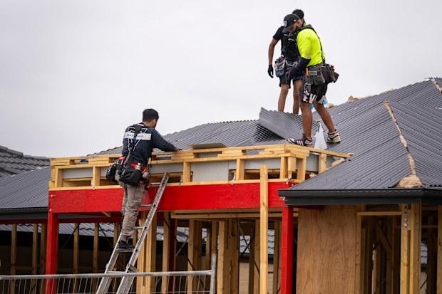 Victoria, WA, ACT lead home-building rates, on track to meet housing ...