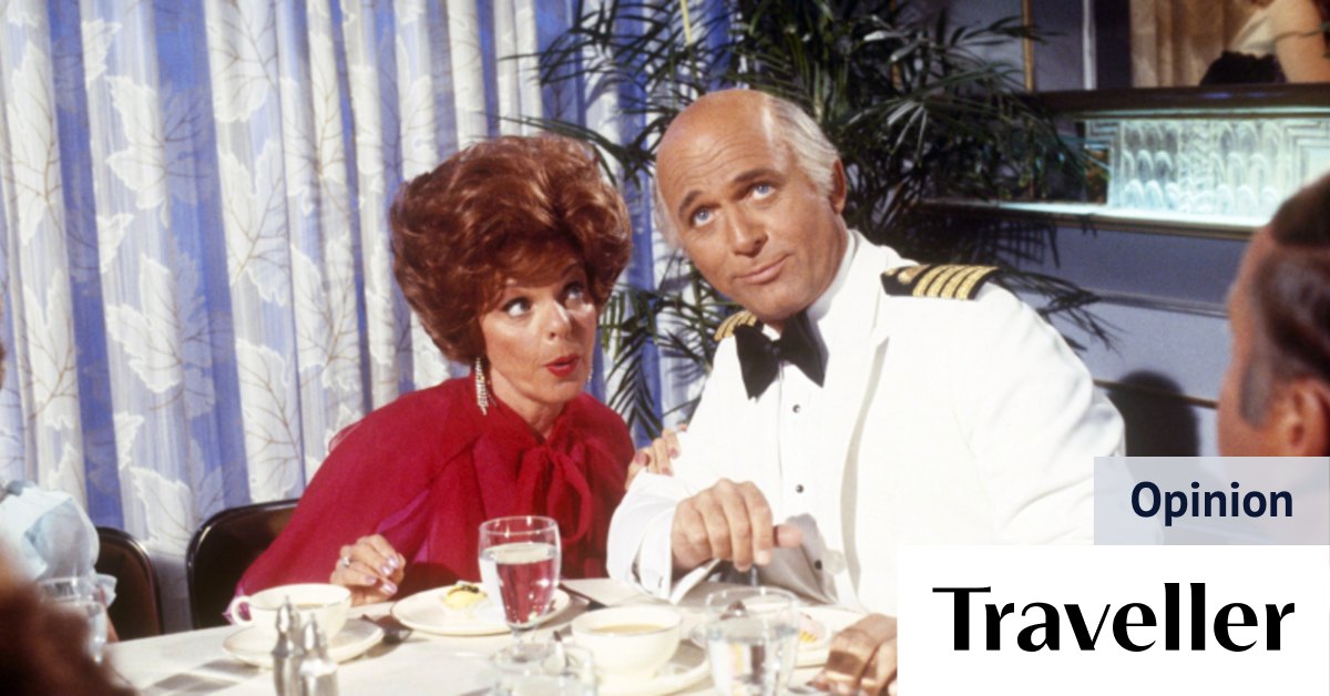 Cruise ship dining at captain’s table