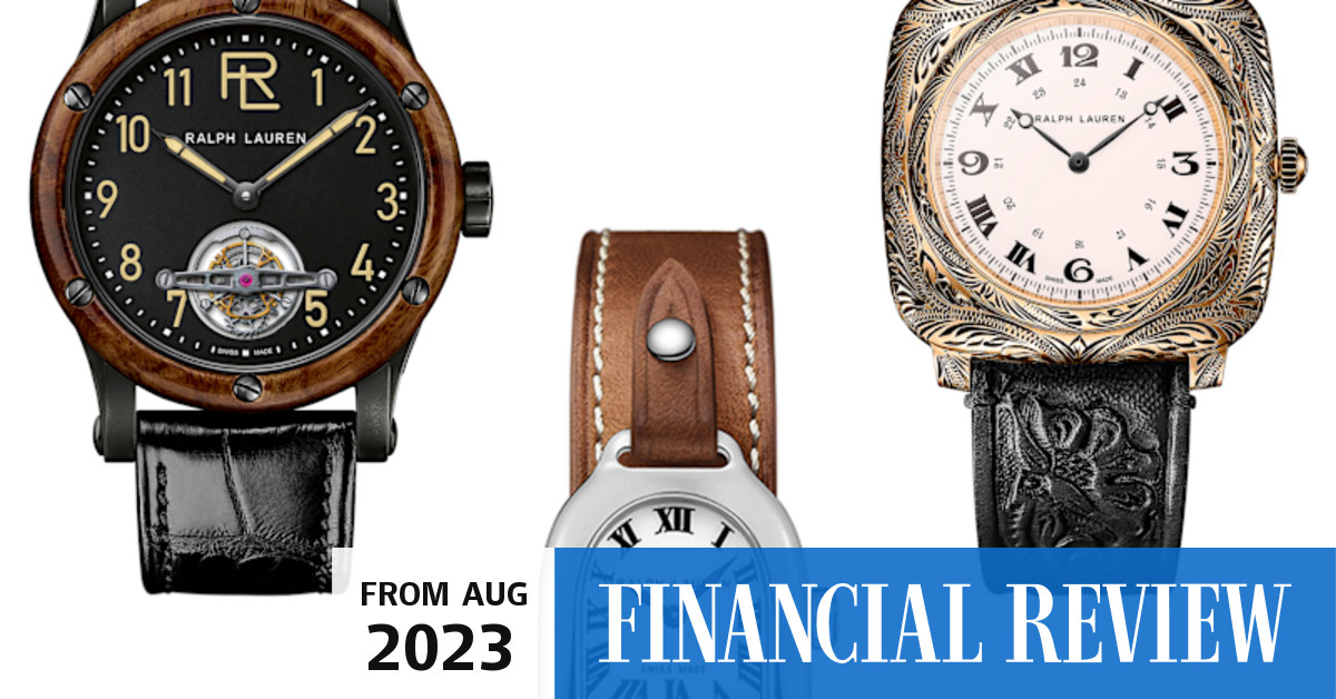 About Time watch fair: Ralph Lauren new timepieces include tourbillon ...