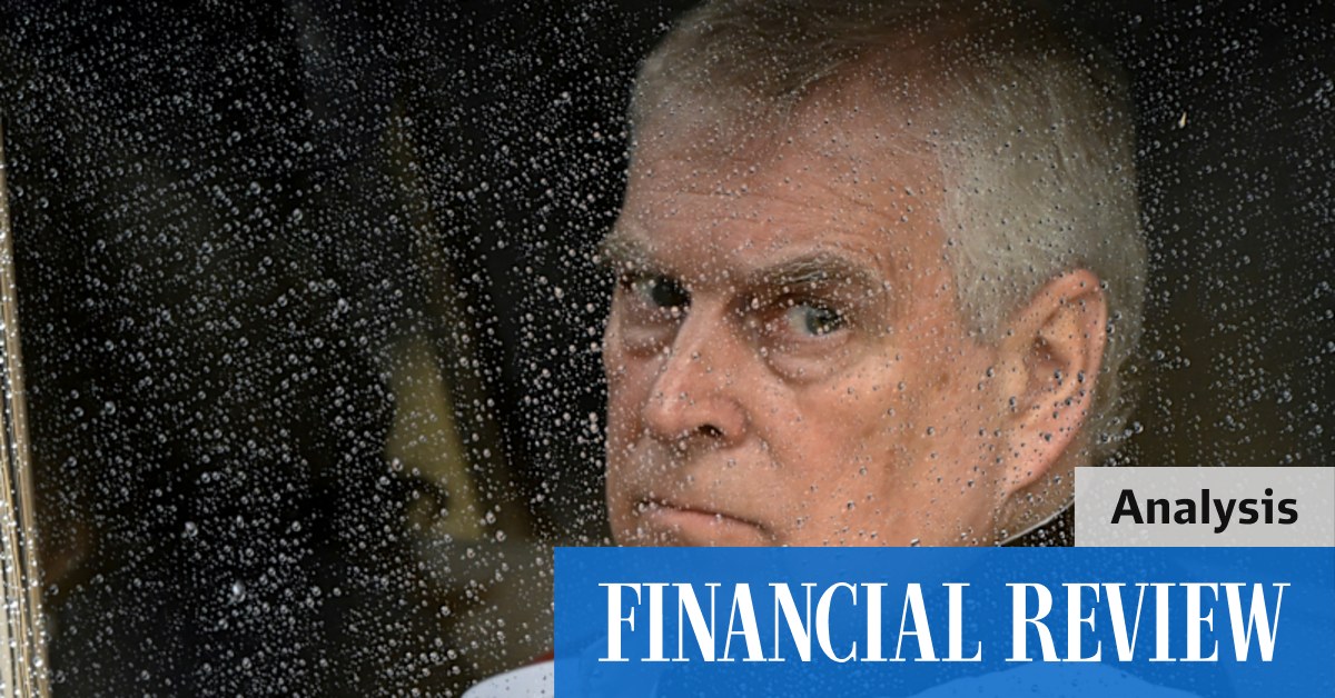 Prince Andrew: From favoured son to clown prince, Andrew’s downfall is ...