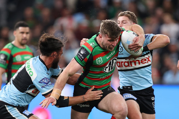 NRL finals 2022: South Sydney Rabbitohs flyer Alex Johnston racing ...