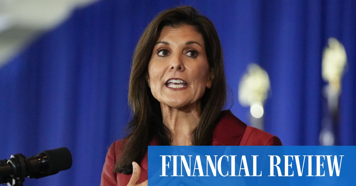 US election: Nikki Haley loses billionaire donors Charles Koch, Reid ...