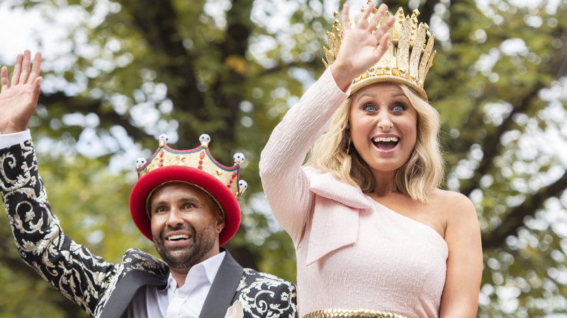 Vic: Wacky floats on show at Moomba Parade