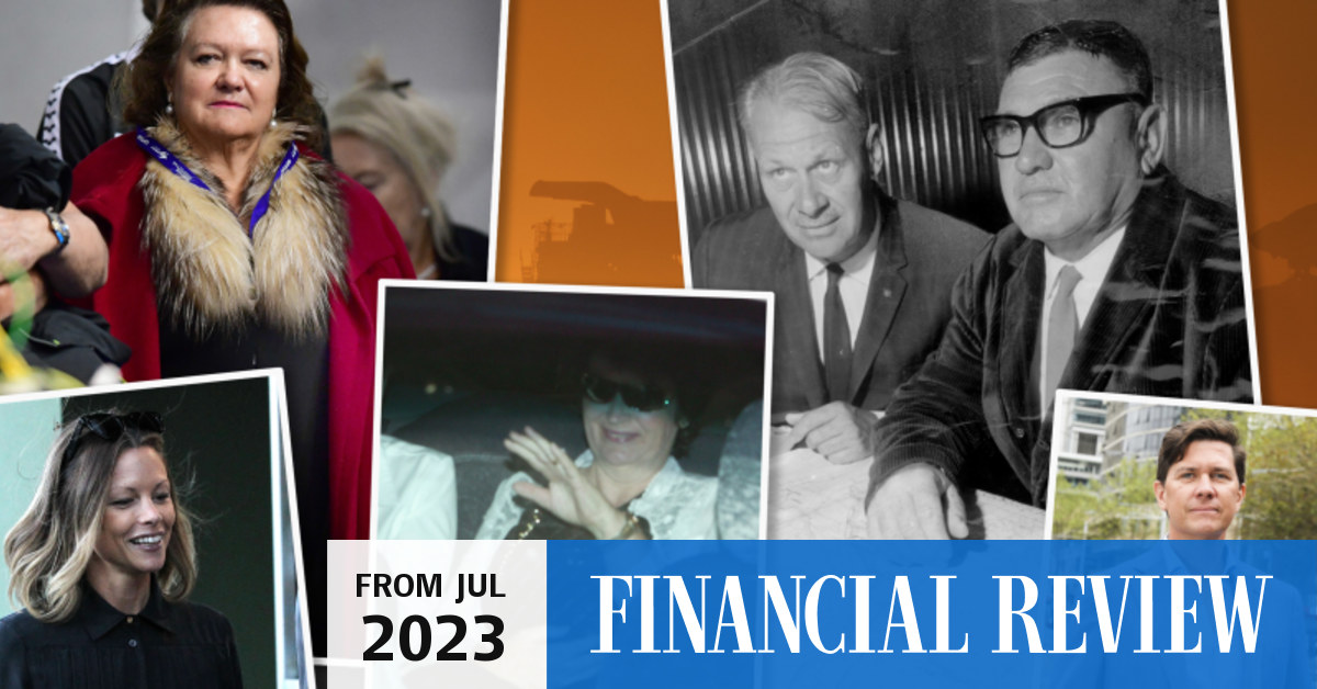 Gina Rinehart’s father Lang Hancock “shot his mouth off” about his ...