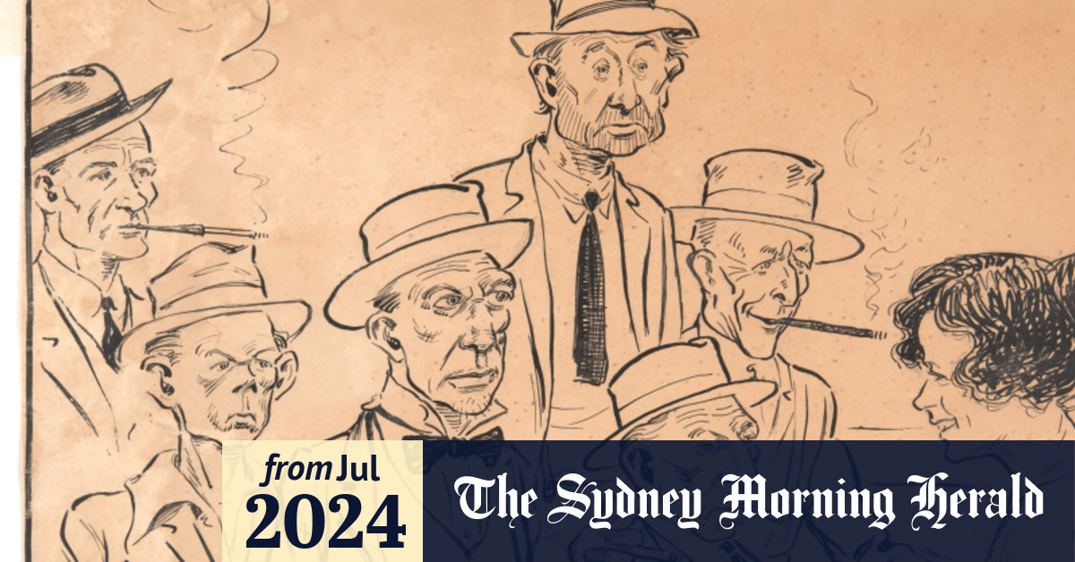 Australian cartoons at the State Library of NSW