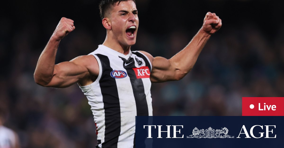 AFL 2023 round 19 LIVE updates: Collingwood Magpies v Port Adelaide ...