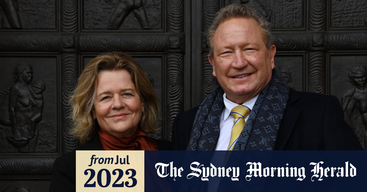 Andrew Forrest, Nicola Forrest split after 31 years