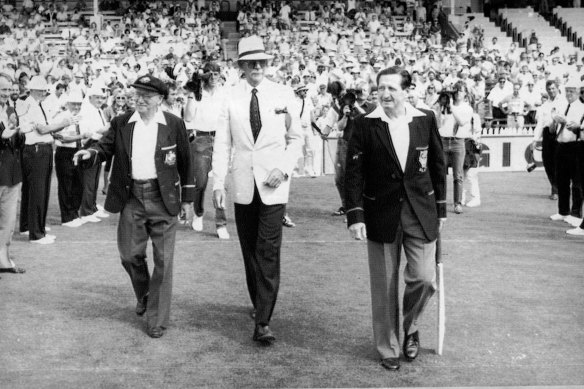 From the Archives, 1987: Bradman returns to the turf to do a mate a favour