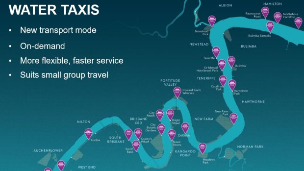 Council will cash in on Brisbane River with water taxis and tourism