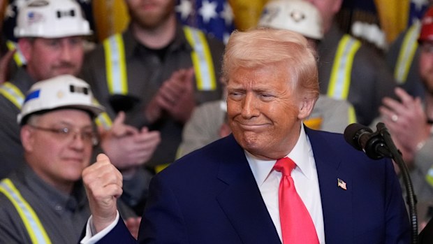 Donald Trump coal order speech cites Australia