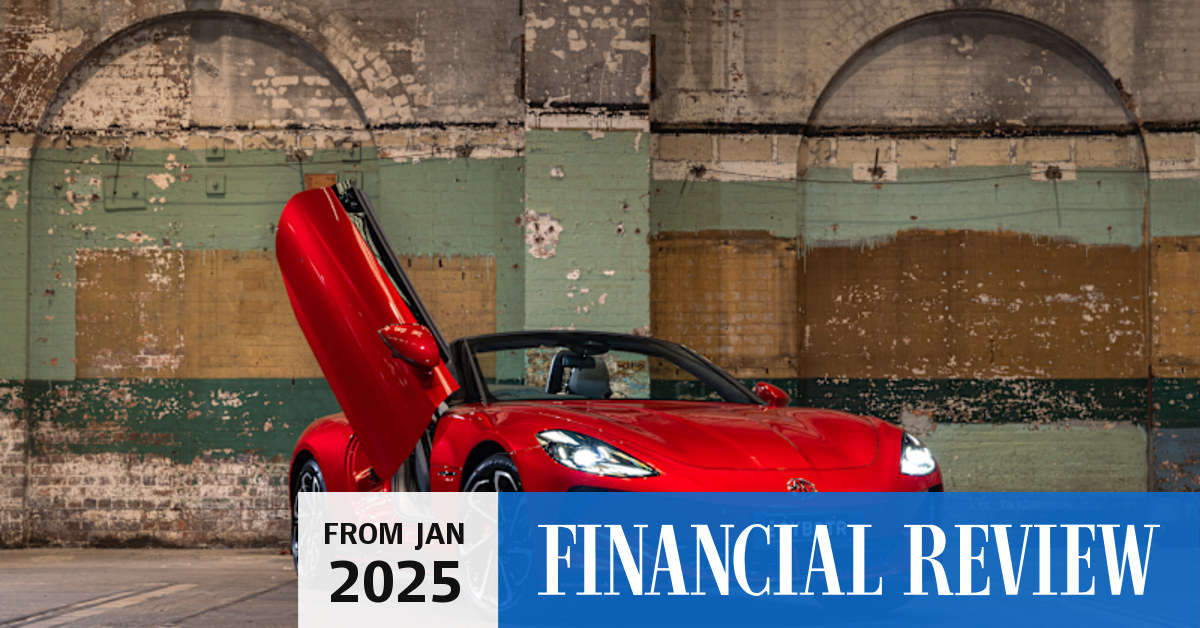 MG Cyberster: A quick off-the-mark, smooth roadster with scissor doors ...