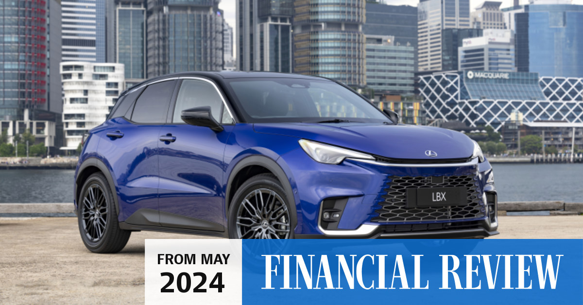 Why the new Lexus LBX Sports Luxury AWD is an ideal city car