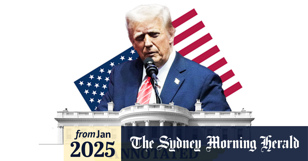 Donald Trump inauguration speech annotated: What the 47th US President said