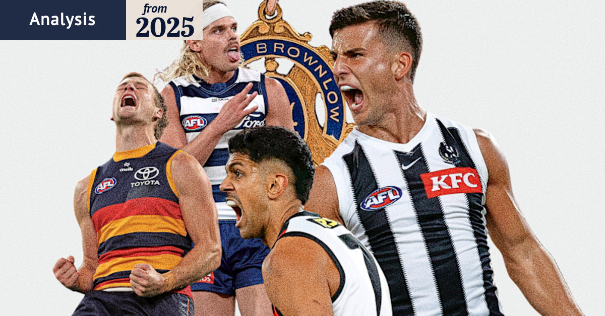 AFL Brownlow Medal guide 2025: Nick Daicos, Bailey Smith, Jordan Dawson ...