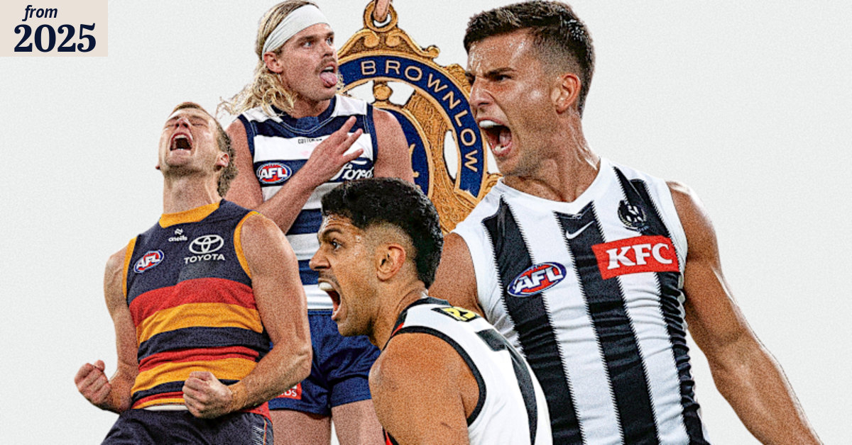 Brownlow Medal Count 2025: Full results, count updates, minute-by ...