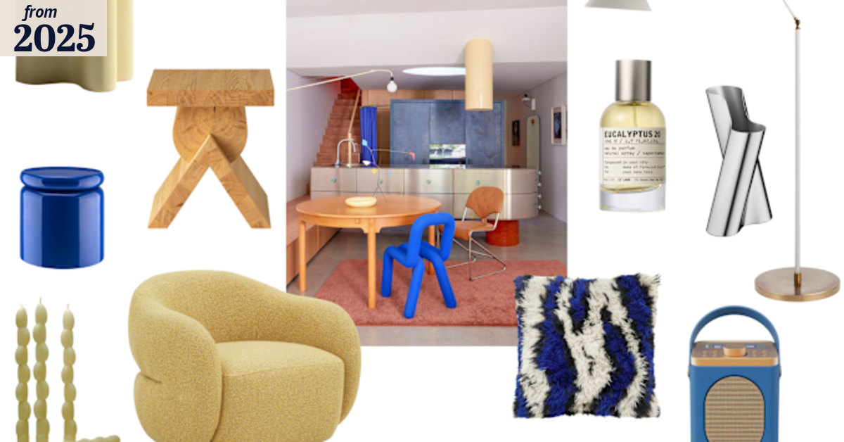 Home trends 2025: Add blue accessories for a cool finish