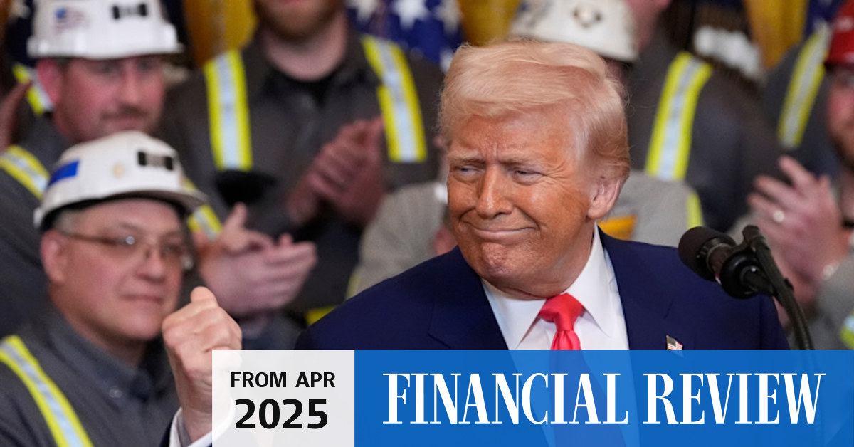Donald Trump coal order speech cites Australia