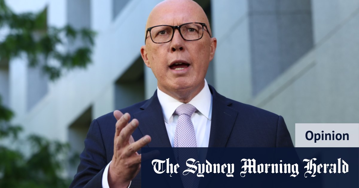 As Labor treads water, Peter Dutton’s suddenly electable. But that ...