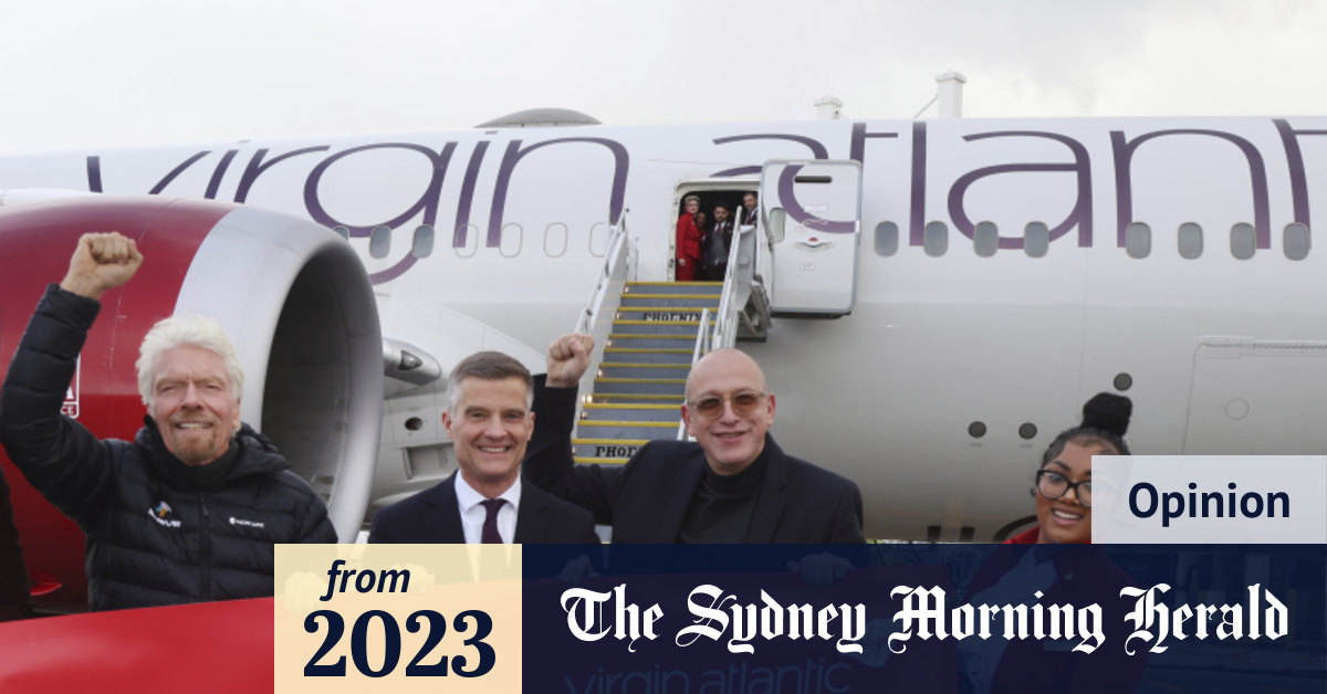 Carbon emissions: Richard Branson’s Virgin Atlantic lands world’s first ...
