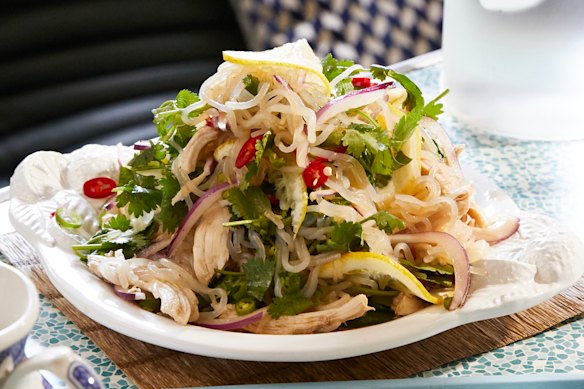 Rosheen Kaul’s no-cook chicken & konjac noodle salad recipe