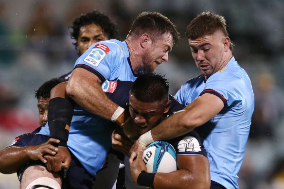 Super Rugby Pacific 2022: In-form Jed Holloway boosts NSW Waratahs by ...
