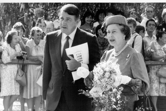 From the Archives, 1986: Sydney goes wild for the Queen