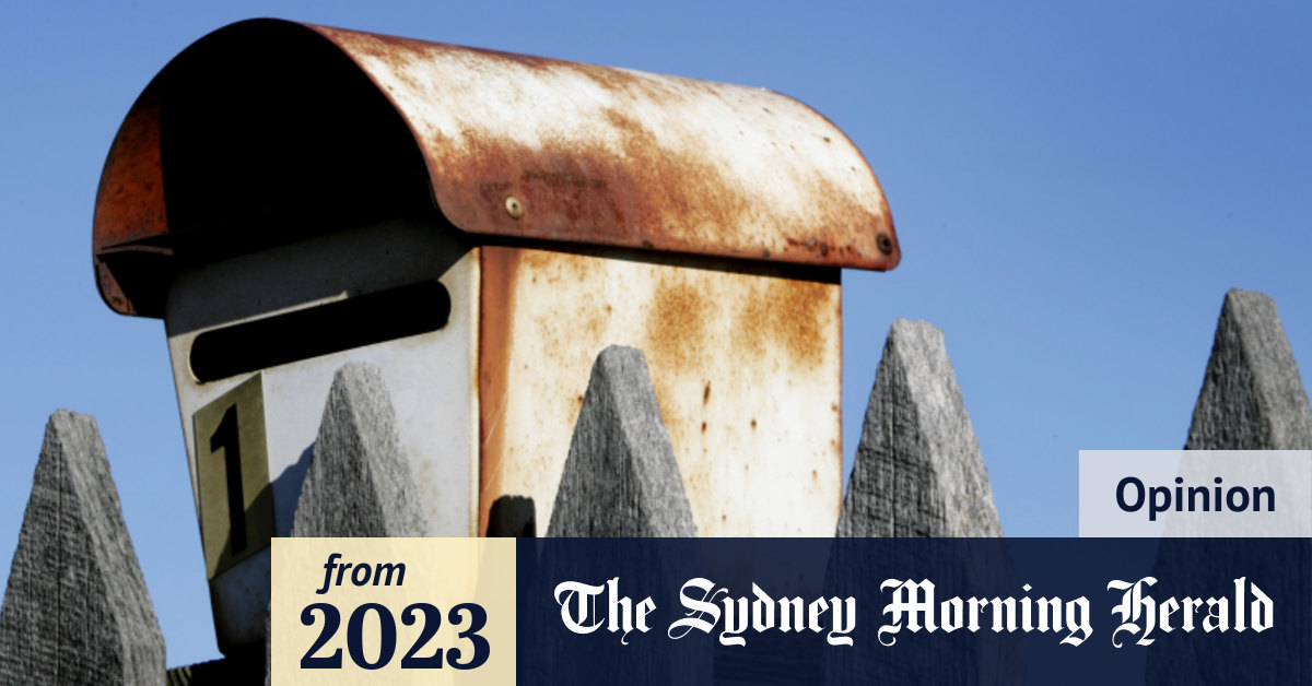 Post is dead. Let’s bin our mailboxes